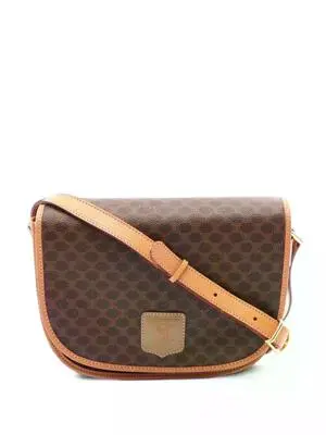 Celine Macadam Shoulder Bag - Brown