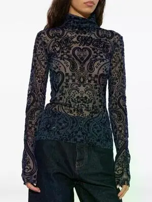 Off-White Paisley-pattern Top