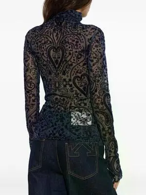 Off-White Paisley-pattern Top