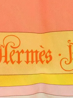 Hermès 2020s Della Cavalleria Scarf - Pink