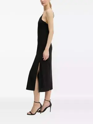 MORGAN Chain-link Strap Midi Dress
