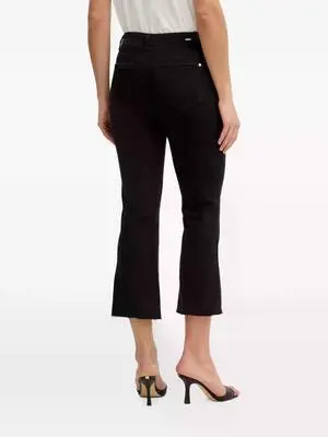 MORGAN Cropped Flared Jeans