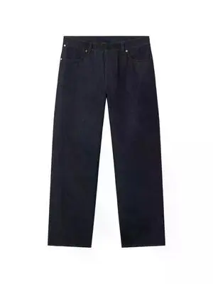 Stone Island J100005 Indigo Denim-raw Jeans - Blue
