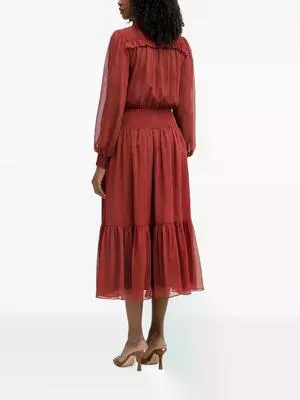 MORGAN Ruffled Tiered Midi Dress