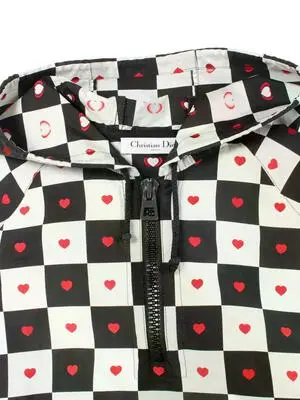 Dior 2000s Amour D-chess Heart Midi Dress