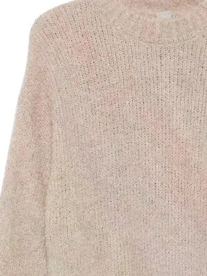 PRIVATE 0204 Ribbed Knit Crew Neck Sweater