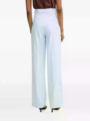 MORGAN Pinstripe Pattern Straight-leg Trousers