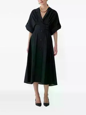 Carolina Herrera Button-up Midi Dress