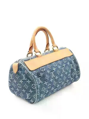 LOUIS VUITTON 2005 Neo Speedy Tote Bag - Blue