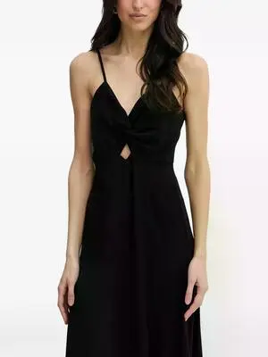 MORGAN Twist Detail Cut-out Maxi Dress