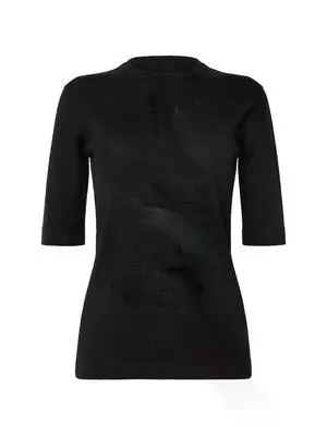 Wolford Knitted Mock-neck T-shirt