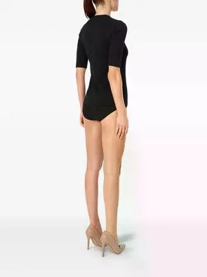 Wolford Knitted Mock-neck T-shirt