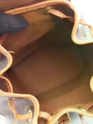 LOUIS VUITTON 1997 Mini Monogram Montsouris Buckle Backpack