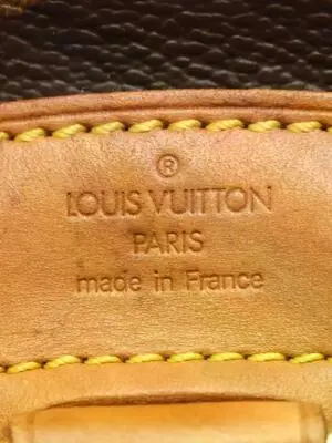 LOUIS VUITTON Monogram Montsouris Buckle Backpack