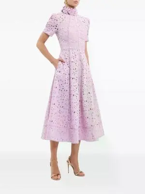Rebecca Vallance Kitsu Short-sleeve Midi Dress