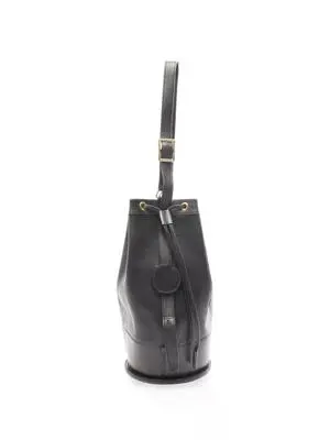 Hermès 1989 Standy Courchevel Bucket Bag