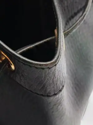 Hermès 1989 Standy Courchevel Bucket Bag