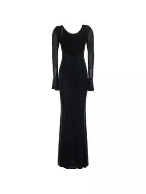TWENTY FOURHAITCH Algedi Crystal Embellished Maxi Dress