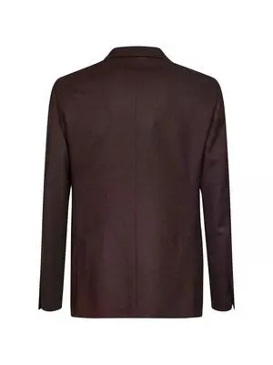 LARDINI Single-breasted Wool-blend Blazer
