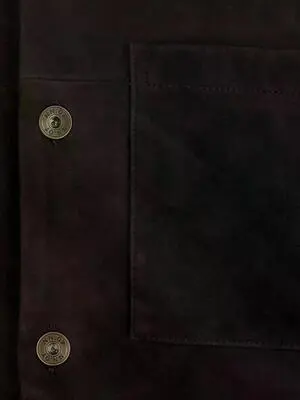 Nn07 Suede Patch-pocket Jacket