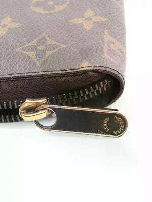LOUIS VUITTON 2008 Zippy Monogram Wallet - Brown