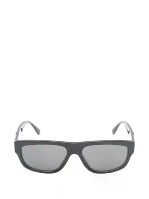 Fendi 2020s Rectangle-frame Sunglasses - Black