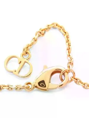 Dior 2010s Cd Logo Necklace
