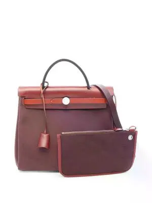 Hermès 2020 Pm Herbag Zip Tote Bag - Red
