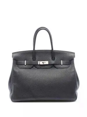 Hermès 2011 Birkin 35 Togo Tote Bag - Black