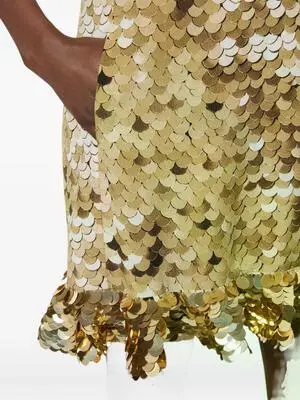Moschino Printed Crepe De Chine Dress