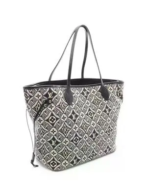 LOUIS VUITTON 2020 Mm Neverfull Monogram Since 1854 Jacquard Tote Bag