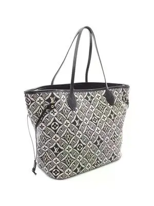 LOUIS VUITTON Monogram Since 1854 Jacquard Tote Bag Black