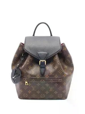 LOUIS VUITTON 2020 Pm Montsouris Monogram Backpack - Brown
