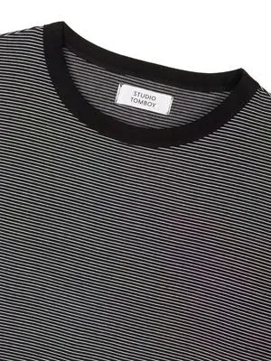 STUDIO TOMBOY Striped Short-sleeve T-shirt