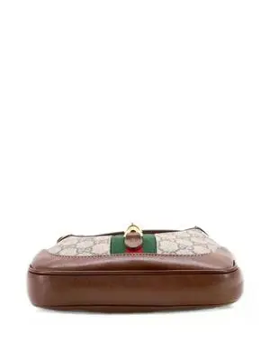 Gucci Jackie 1961 Gg Coated Canvas Mini Hobo Bag