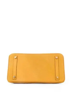 Hermès Birkin Handbag Jaune Ambre Togo With Gold Hardware 30 Tote Bag - Yellow