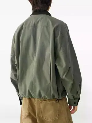 STUDIO TOMBOY Corduroy-collar Flap-pocket Shirt Jacket