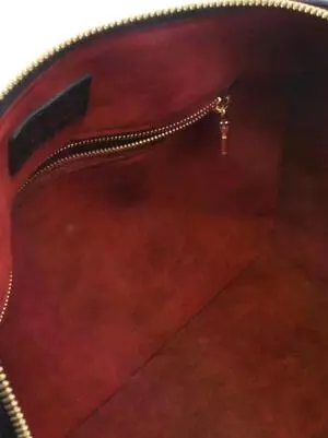 LOUIS VUITTON Monogram Empreinte Speedy Bandoulière 25 - Black