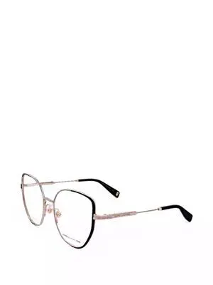 Marc Jacobs Runway Geometric-frame Glasses - Gold