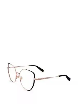 Marc Jacobs Geometric Frame Eyeglasses - Gold