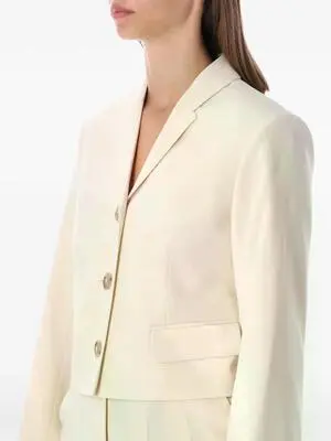 BY MALENE BIRGER Harriet Cropped Single-breasted Blazer