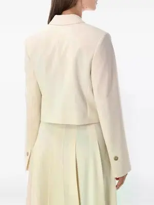 BY MALENE BIRGER Harriet Cropped Single-breasted Blazer
