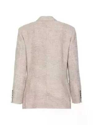 Brunello Cucinelli Linen Tailored Blazer