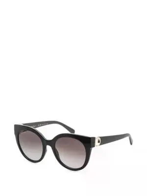FERRAGAMO Gancini Cat-eye Sunglasses - Black