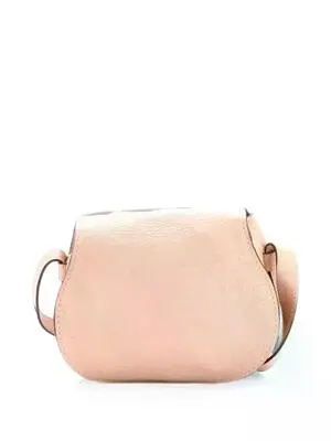 Chloé Marcie Leather Mini Crossbody Bag - Neutrals