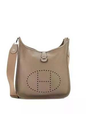 Hermès Evelyne Bag Gen Iii Clemence Pm Crossbody Bag - Grey