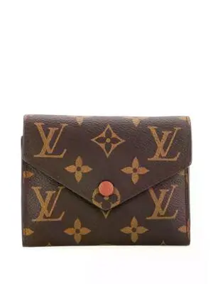 LOUIS VUITTON Victorine Wallet Monogram Canvas Small Wallets - Brown