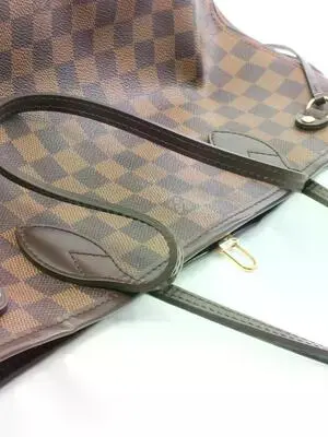 LOUIS VUITTON 2010s Neverfull Pm Damier Ebene Tote Bag