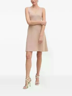 MORGAN Check-pattern Two-piece Mini Dress