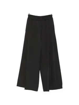 Imperial Elasticated Palazzo Pants - Brown